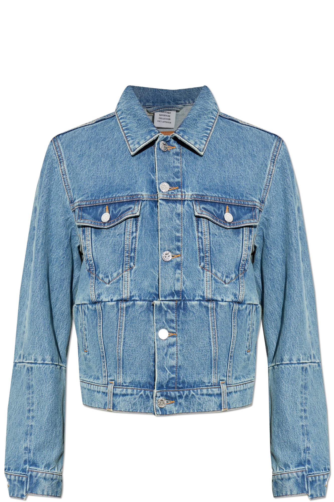 VETEMENTS VETEMENTS Cropped Denim Jacket